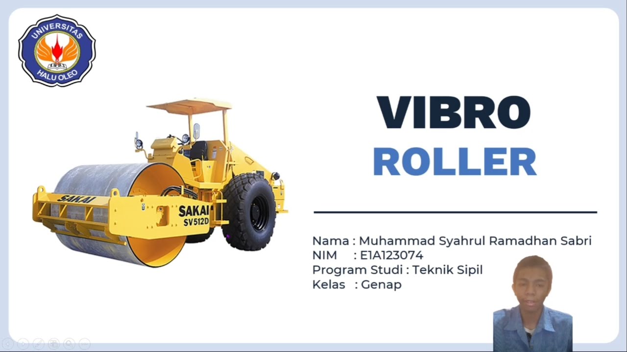 Alat Berat VIBRO ROLLER | Metode Peralatan Konstruksi - YouTube