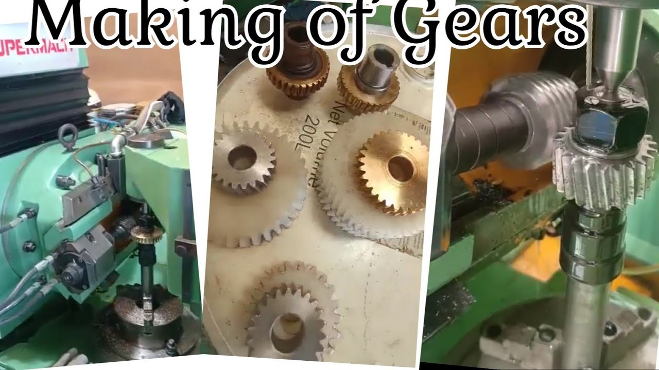 Gear Hobbing/Making of Gears - YouTube