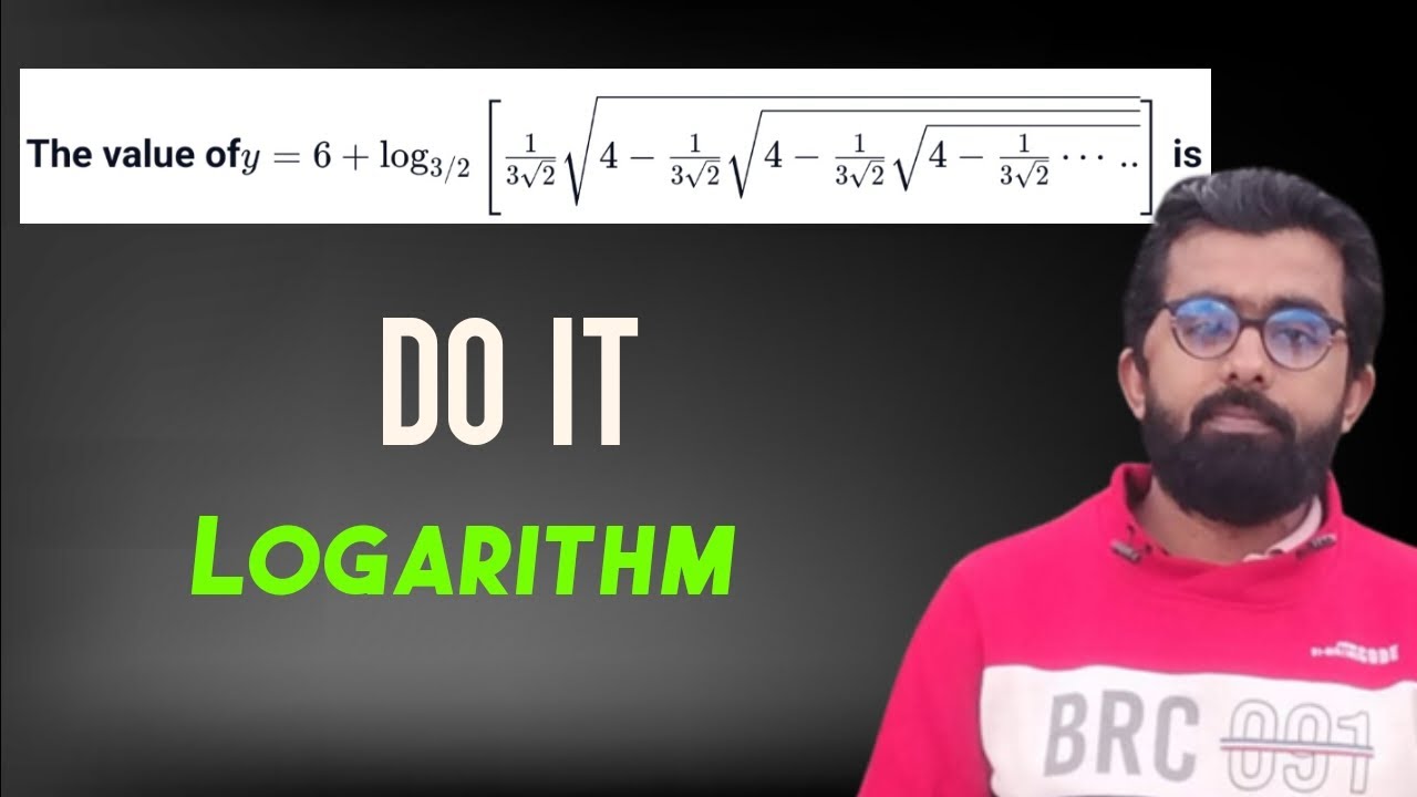 Do it || An. easy question from Logarithm || #jeepyq #maths - YouTube