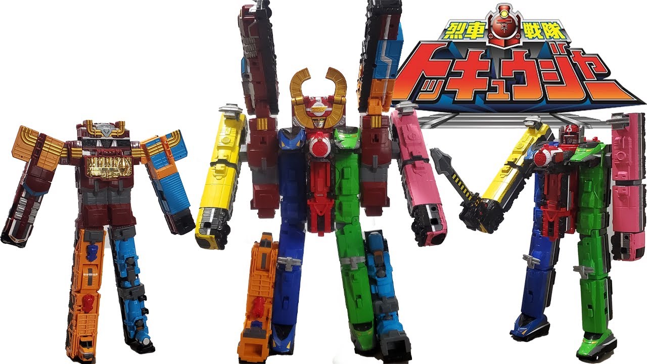 (Ressha Sentai ToQger) Review of the Cho ToQ-Oh Gigazord - YouTube