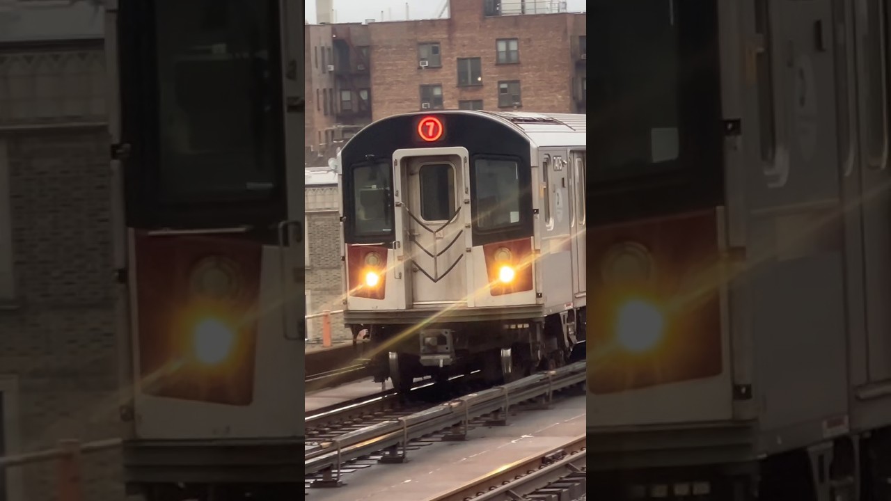 MTA NYCT: An R188 7 Train enters 40th Street. #mta #nycsubway #nyct # ...