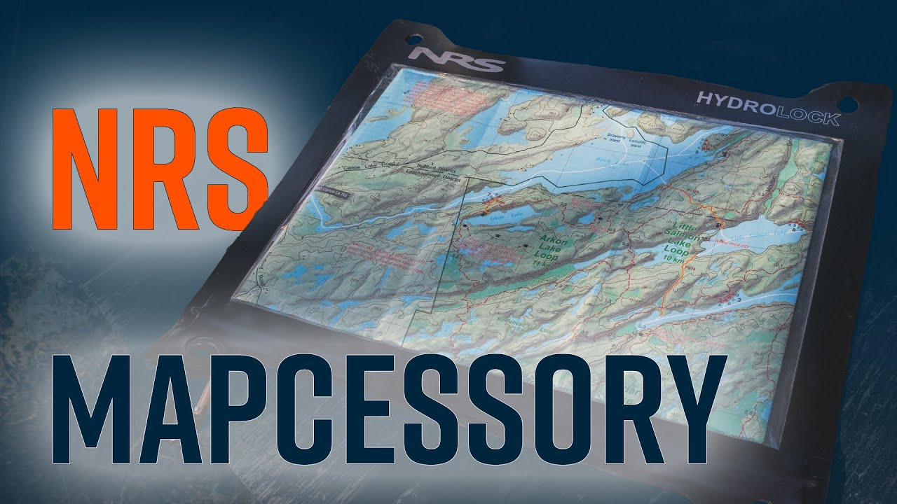 NRS Mapcessory - Waterproof map and phone case with HydroLock - YouTube