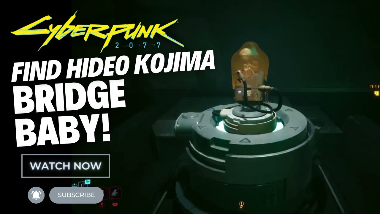 Cyberpunk 2077 Easter Egg Hunt: Finding Hideo Kojima & Death Stranding ...