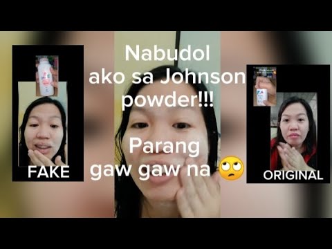 JOHNSON'S POWDER ISSUE | FAKE VS ORIGINAL | JOHNSON'S POWDER MAY HALONG ...