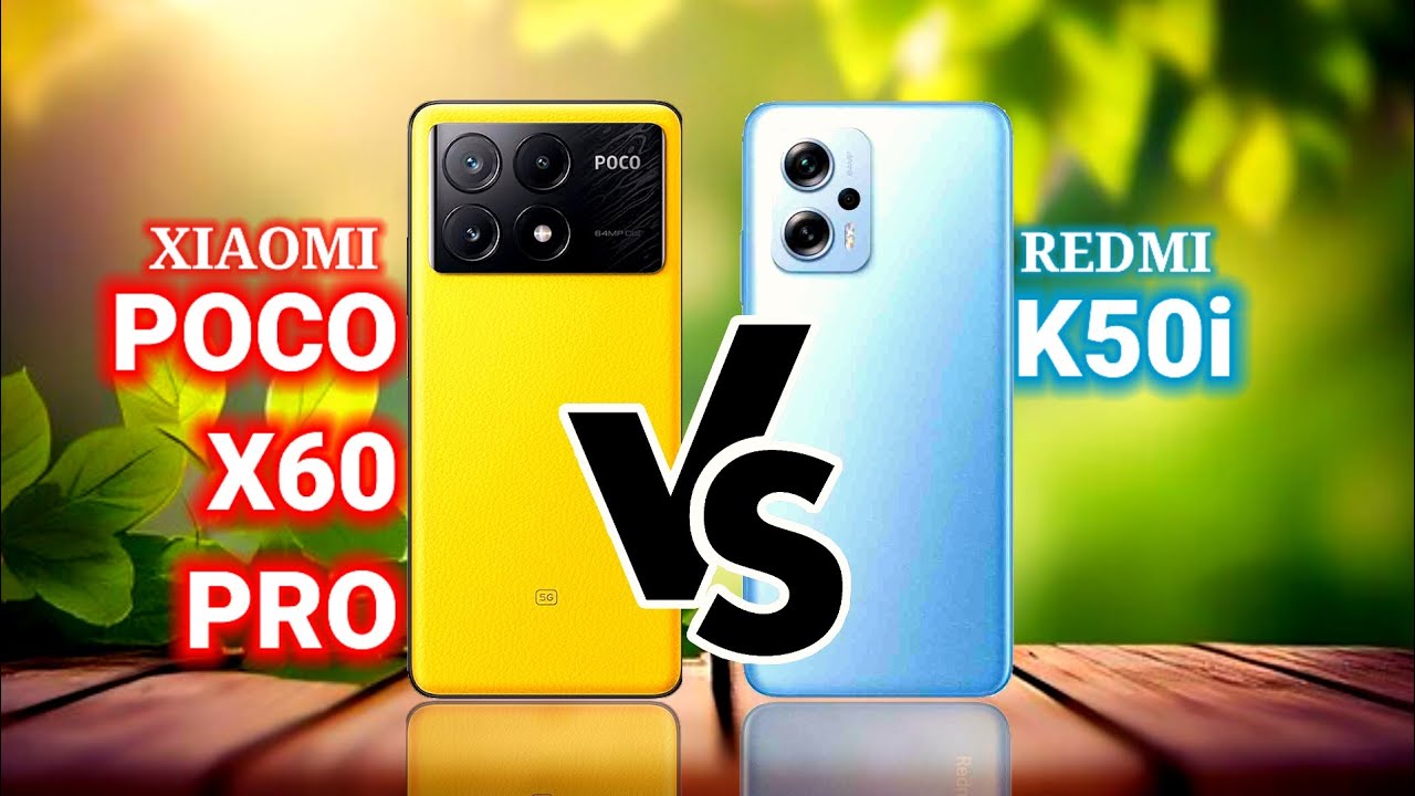 Poco X60 Pro Vs Redmi K50i Comparison. - YouTube
