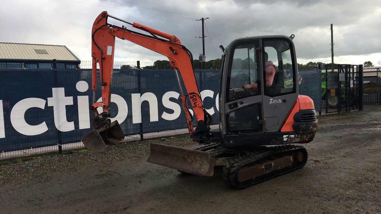 2007 Hitachi ZX30 - YouTube