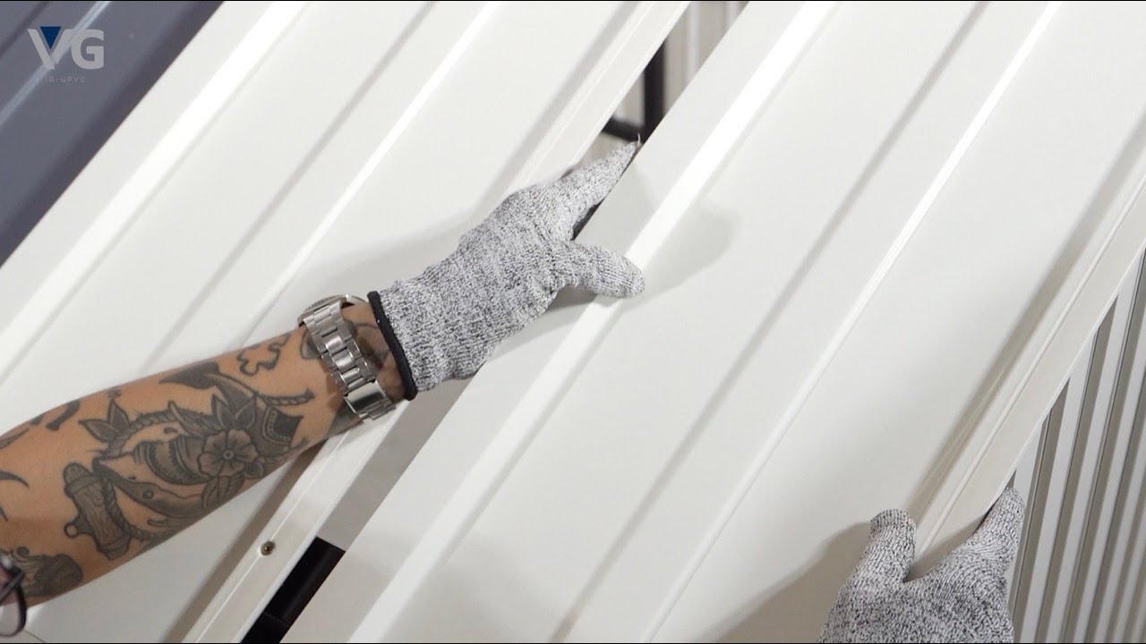 VG iR-uPVC Roof : Installation Guide - YouTube