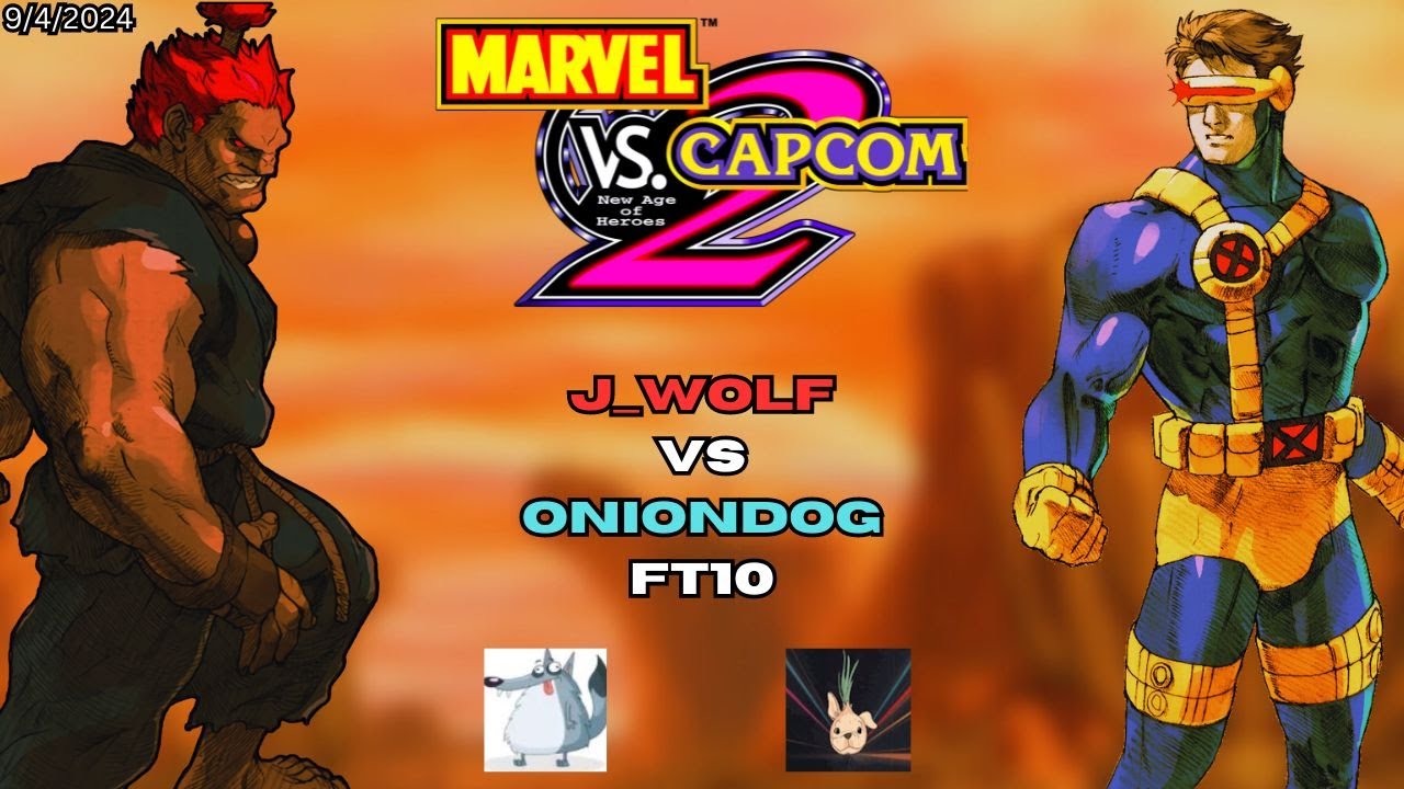 Marvel vs Capcom 2 j_wolf vs Oniondog FT10 Exhibition - YouTube