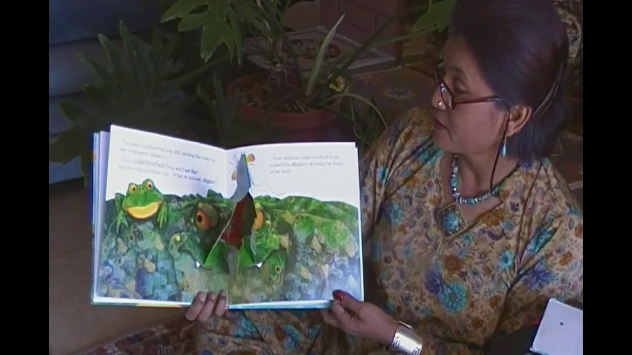 The Wide Mouthed Frog read aloud by Ms. Sarita (fromer art teacher ...