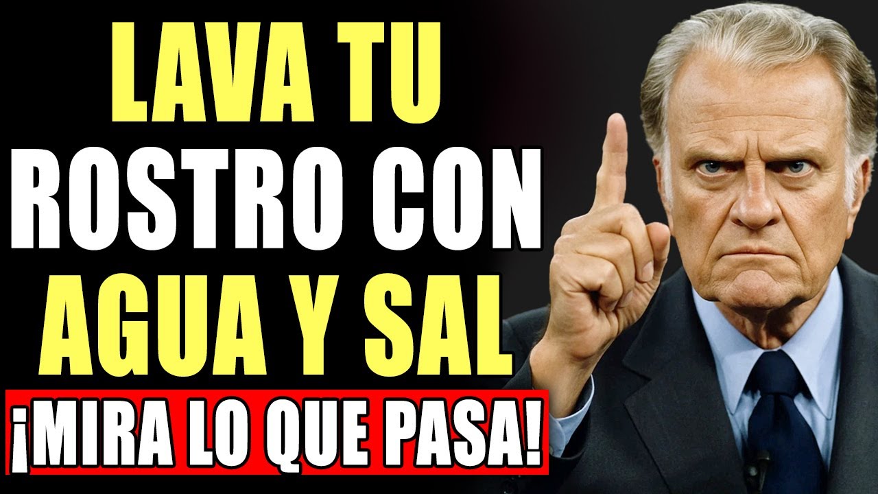 ESTO pasa si Lavas tu rostro con AGUA SALADA por la Noche | Billy ...