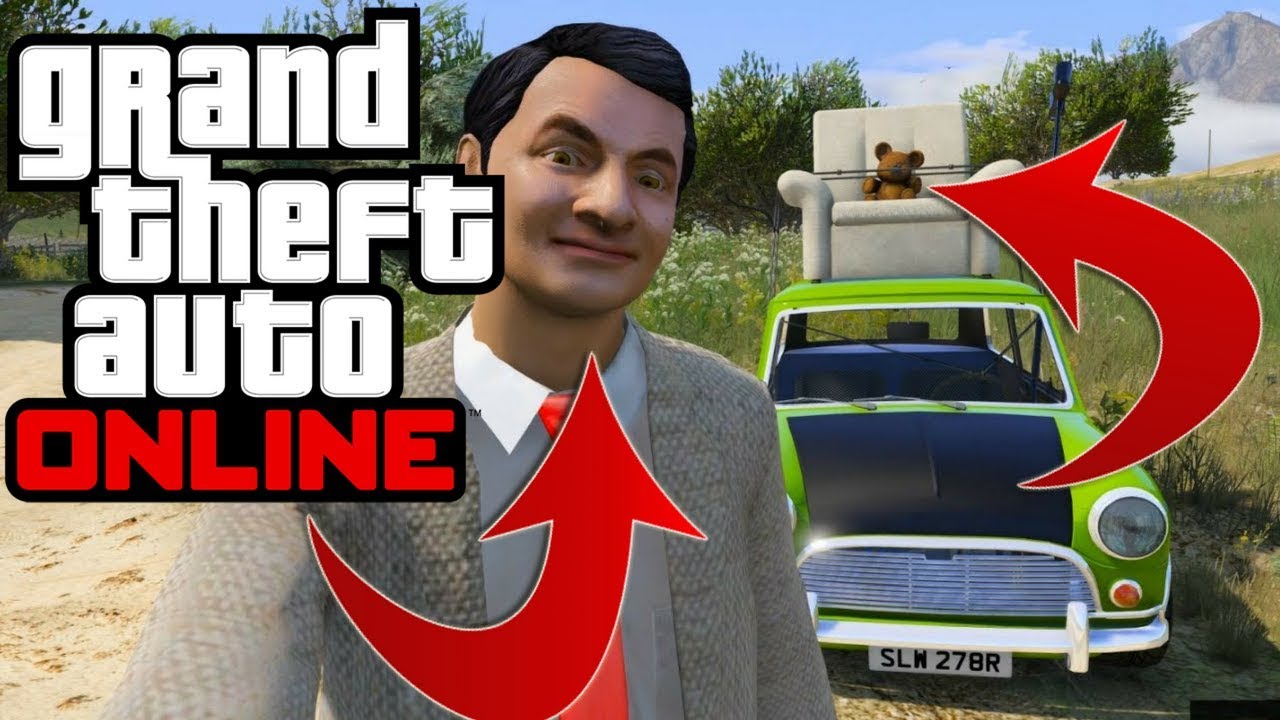 GTA 5 ONLINE TUTORIAL: HOW TO BECOME MR BEAN!! - YouTube