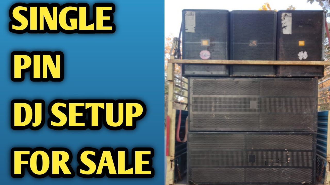 SINGLE PIN DJ setup For Sale అమ్మడం జరిగింది #secondhanddj #djtops # ...
