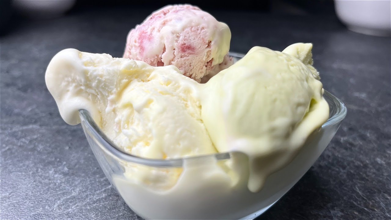 Perfect for hot days! Only 3 ingredients ice cream! - YouTube