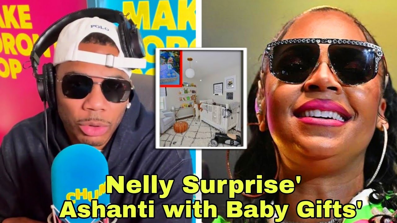 OMG: Nelly Surprise Ashanti with a beautiful Gift For Upcoming unborn ...