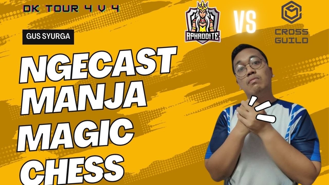 NGECAST MANJA #1 : Game 1 Cross Guild vs Aphrodite - YouTube