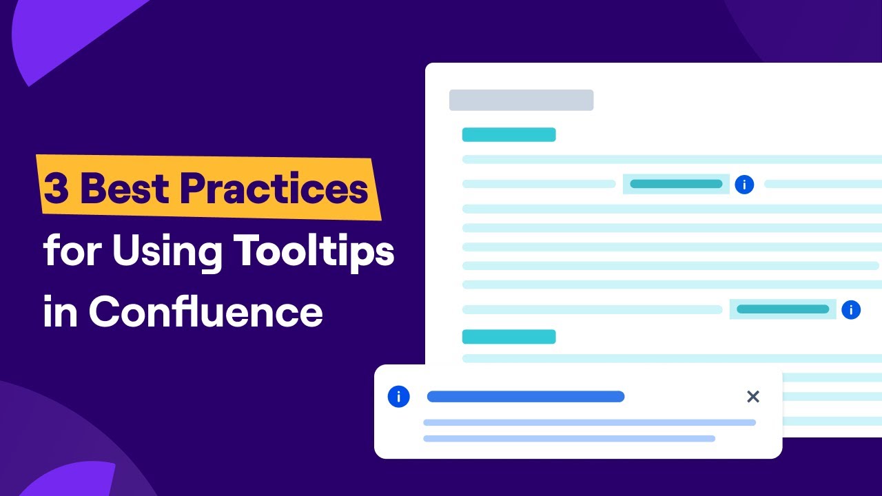Confluence Tooltips: 3 Best Practices You Need to Know - YouTube