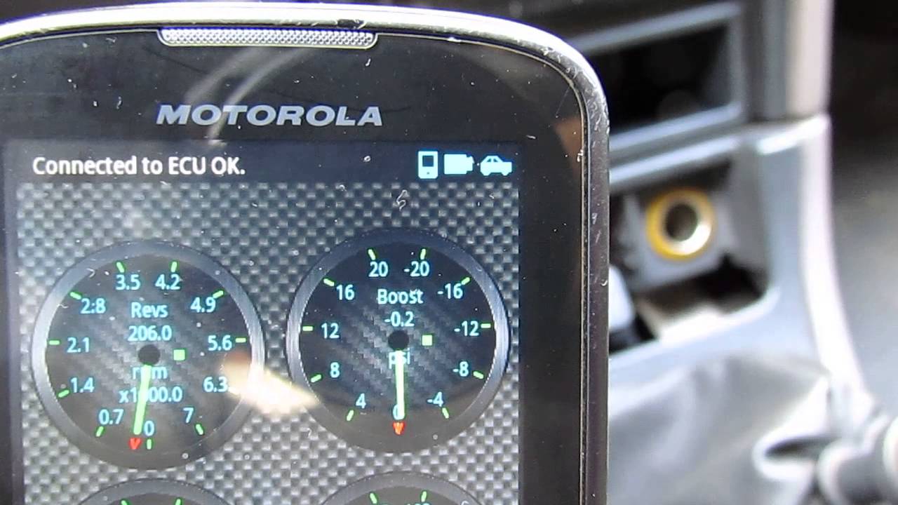 Renault Laguna F4P 1.8 16v - OBD2 ELM 327. - YouTube