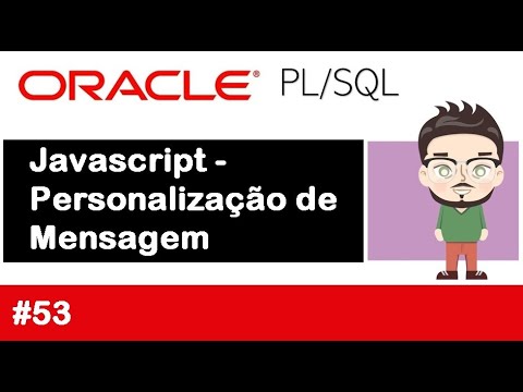 53# - Oracle APEX 19.1 - Javascript Personalizando Mensagem de Sucesso ...