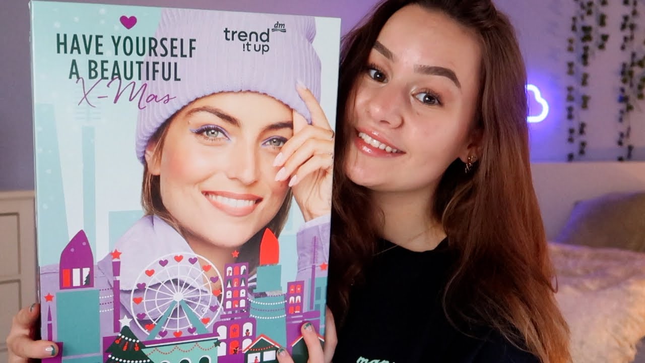 [ASMR] Trend It Up ADVENTSKALENDER Unboxing 🤍 | ASMR Marlife - YouTube