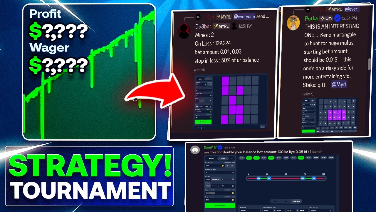 The WILDEST Fan Strategy Tournament on Stake! - YouTube