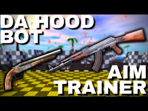 Da Hood Aim Trainer Montage - YouTube
