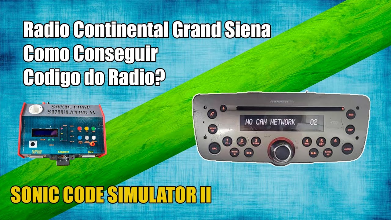 Sonic Code Simulator II - Radio Continental Grand Siena como Conseguir ...