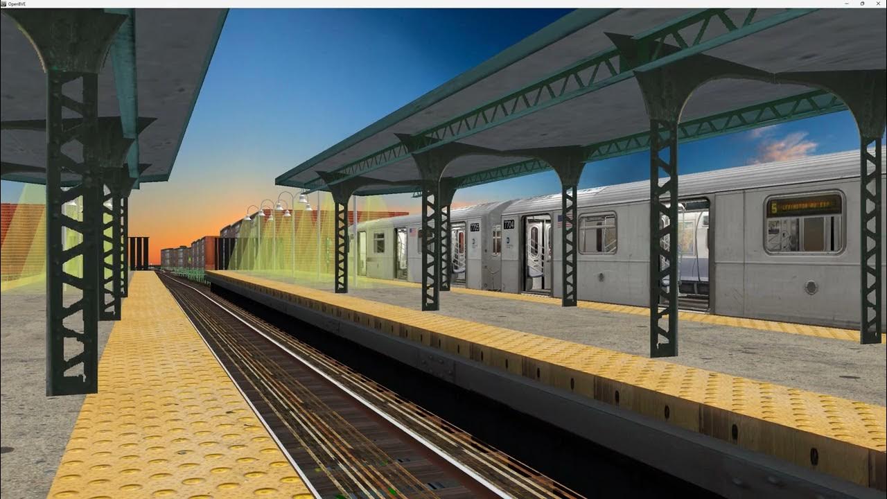 OpenBVE: R142A | (5) | Burnside Avenue | Railfanning - YouTube