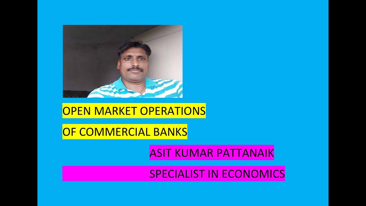 OPEN MARKET OPERATIONS OF RBI(QUANTITATIVE CREDIT CONTROL MEASURE ...