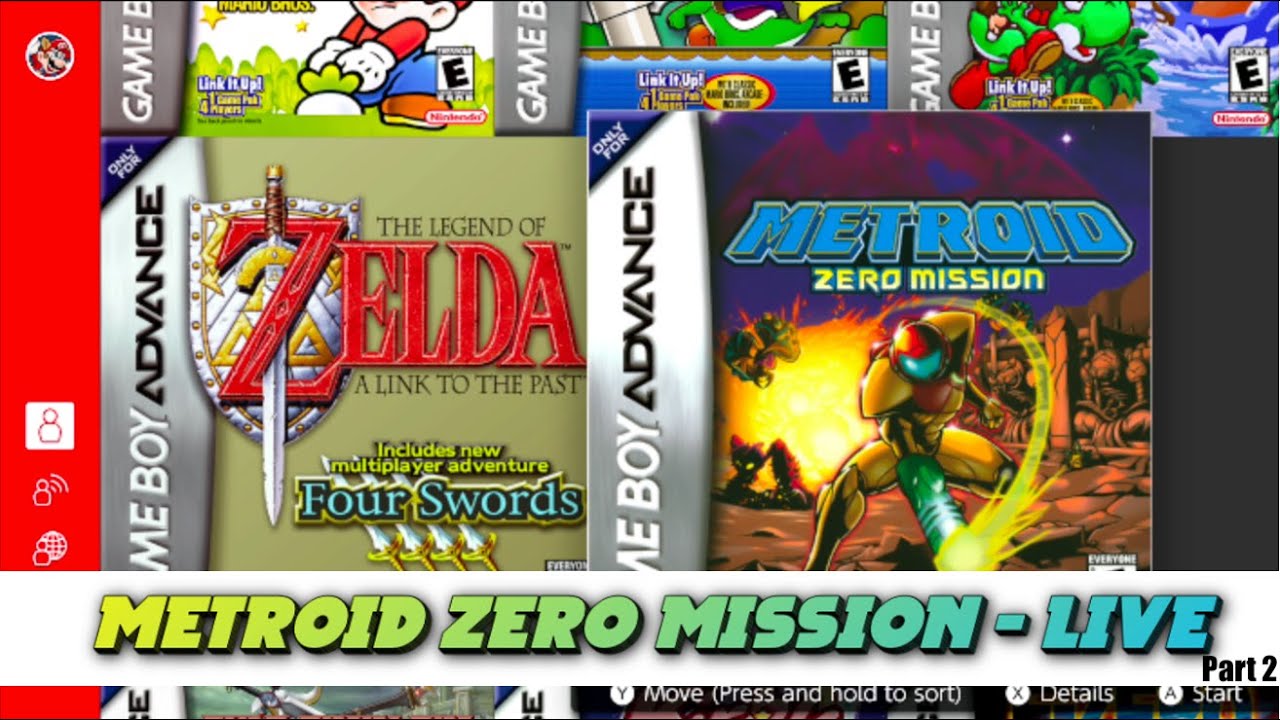A Zero Playing Zero Mission again - Metroid Zero Mission: LIVE - YouTube