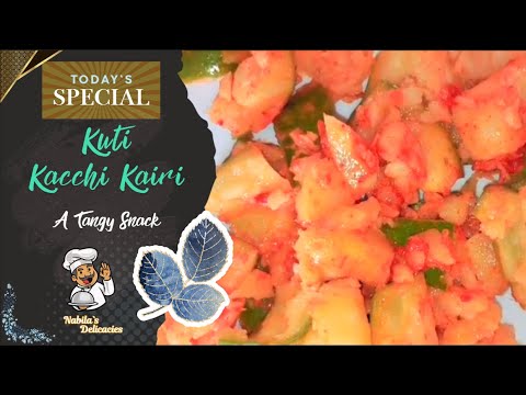 kachchi Kairi Masala ( Raw Snack ) - YouTube
