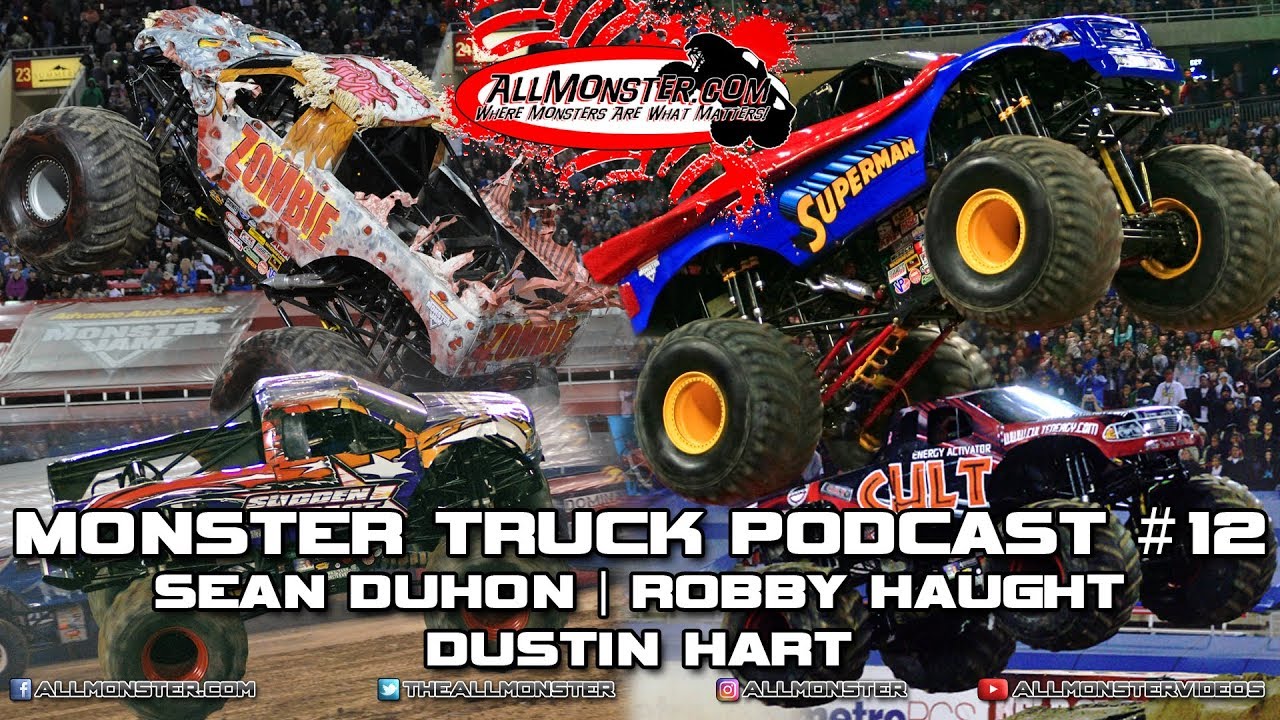 SEAN DUHON - MONSTER JAM TRUCK ZOMBIE - Monster Truck Podcast MTPC ...