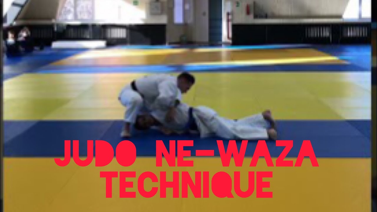 Judo ne-waza technique - YouTube