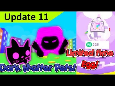 PET SIMULATOR DARK MATTER PETS! (UPDATE 11) - YouTube