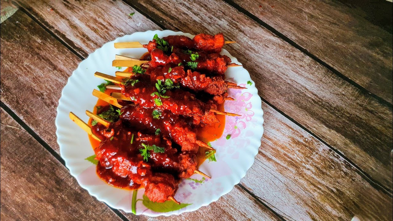 Chatpate Chicken Satay (Iftari Special) | Chicken Satay Recipe ...