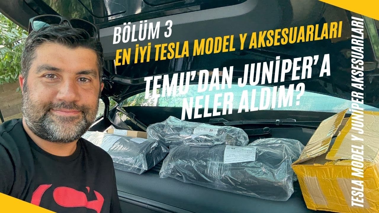 TEMU'dan Tesla Model Y Juniper'a Neler Aldım? | Tesla Aksesuarları ...