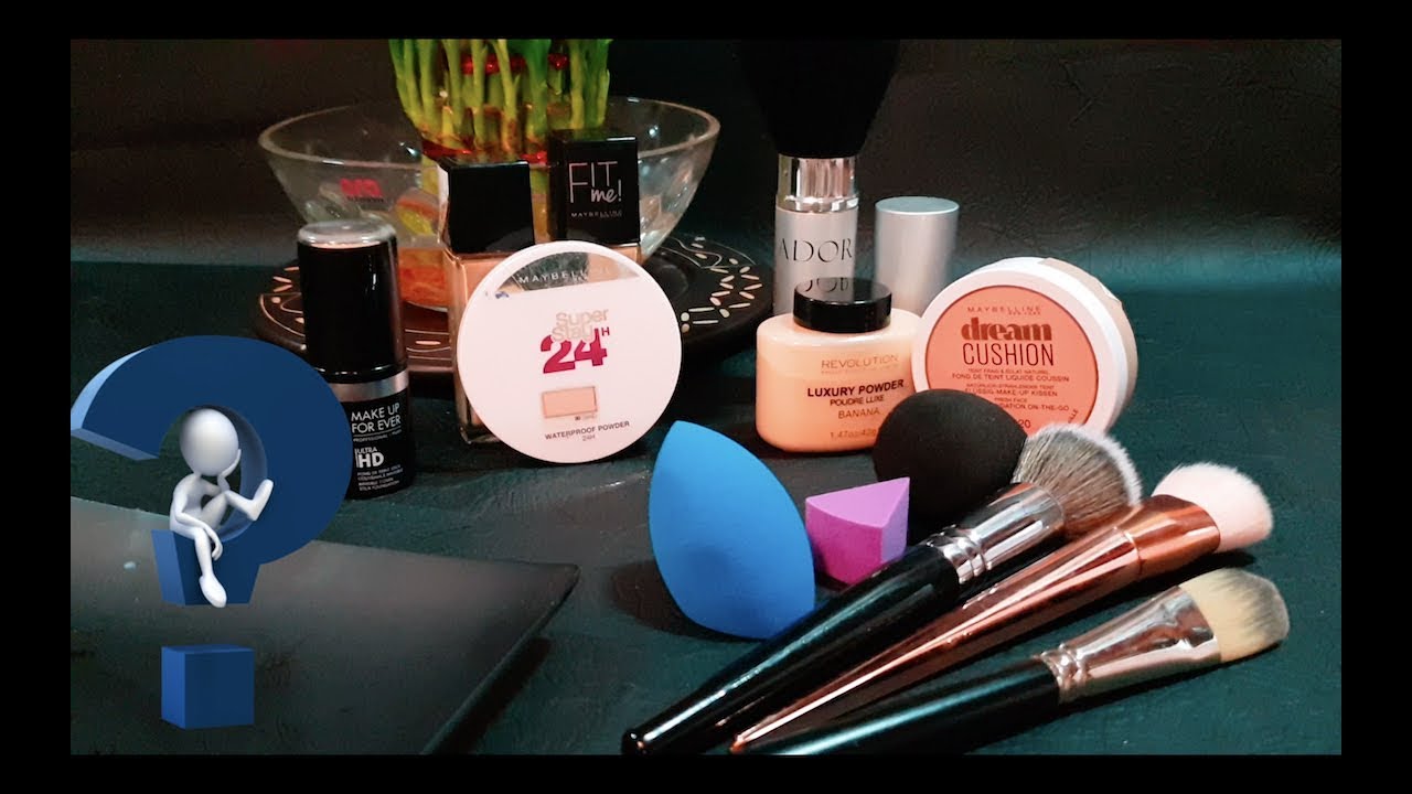 Different Types of Foundations And Applicators (PART 3) - YouTube