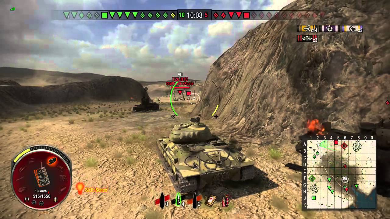 Partial IS-6 replay (xbox failed to record to record full 5 mins) - YouTube