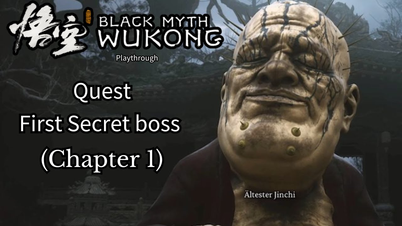 Black Myth: Wukong Gameplay Quest First Secret boss (Chapter 1) - YouTube