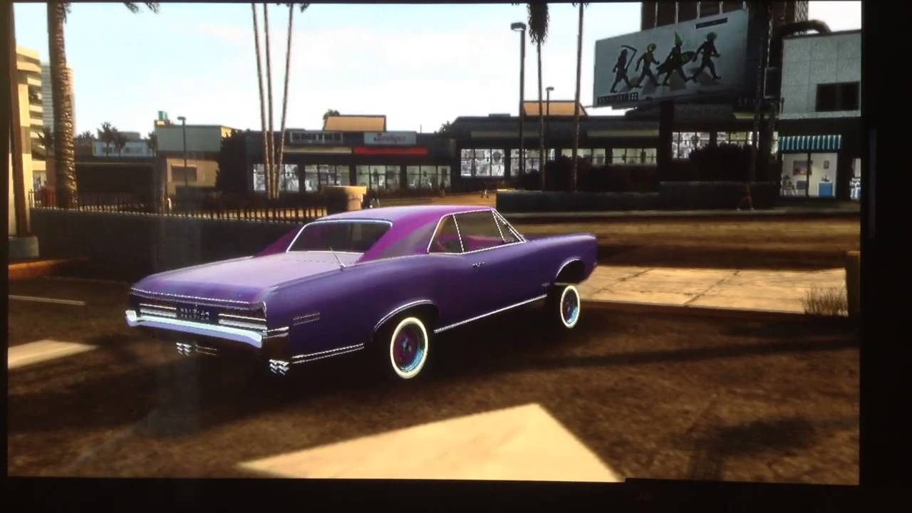 Midnight Club Los Angeles PONTIAC 1966 GTO Lowrider - YouTube