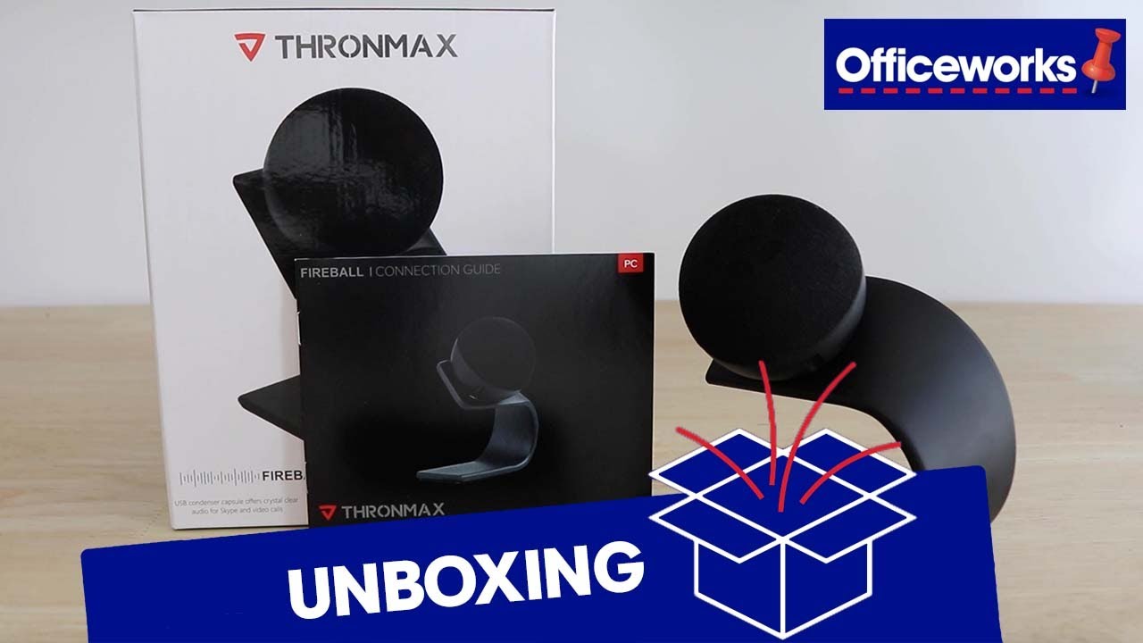 Thronmax Fireball Microphone Unboxing - YouTube