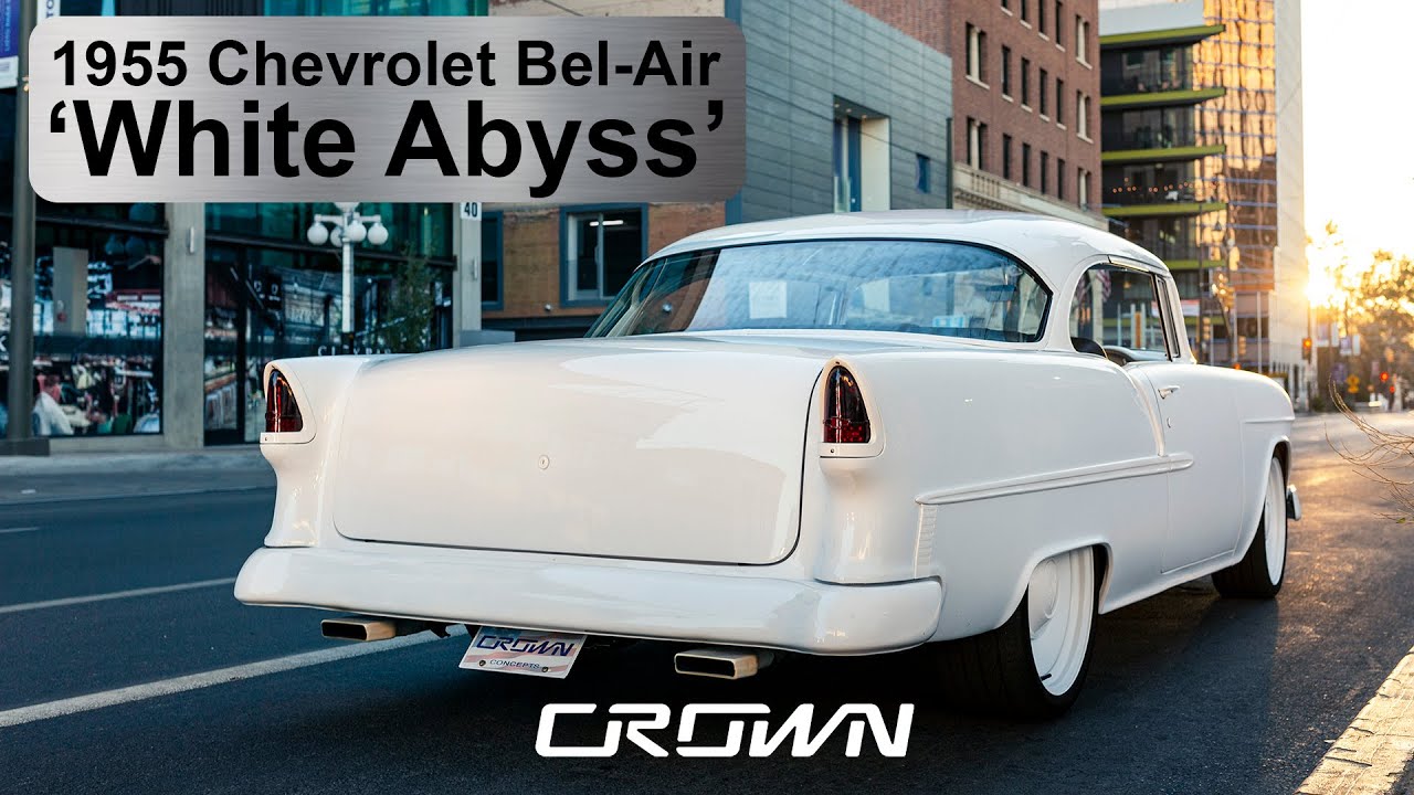 1955 Chevrolet Bel Air Tri Five Restomod 'White Abyss' at Barrett ...