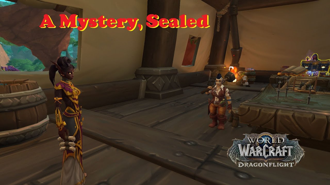 A New Mystery A Mystery, Sealed Storyline DragonFlight WOW - YouTube