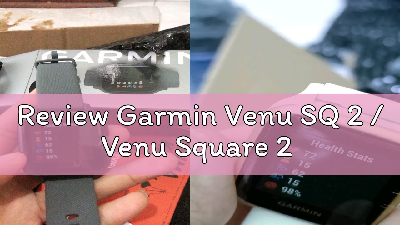 Review Garmin Venu SQ 2 / Venu Square 2 - YouTube