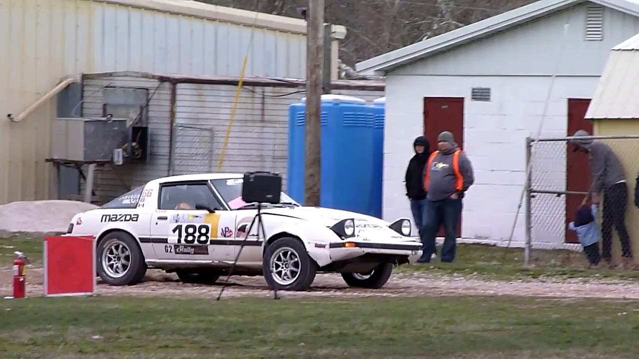 100 Acre Wood Rally, Stage 12 - RX7 - YouTube