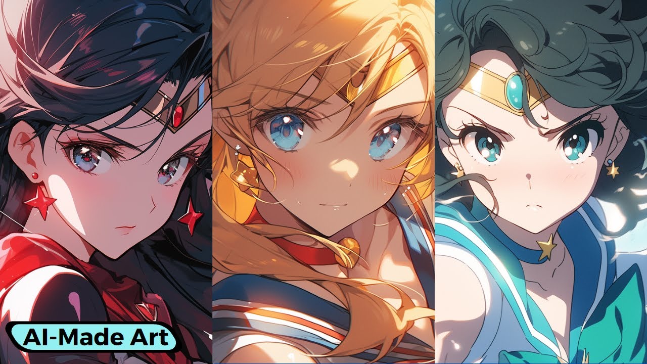 Sailor Moon reimagined | by AI-Made Art - YouTube