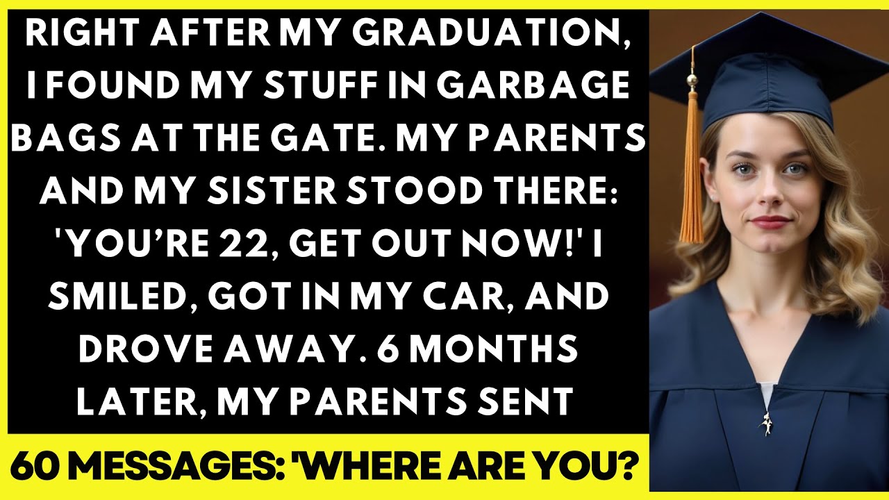 After My Graduation, I Found My Stuff In Garbage Bags At The Gate. My ...