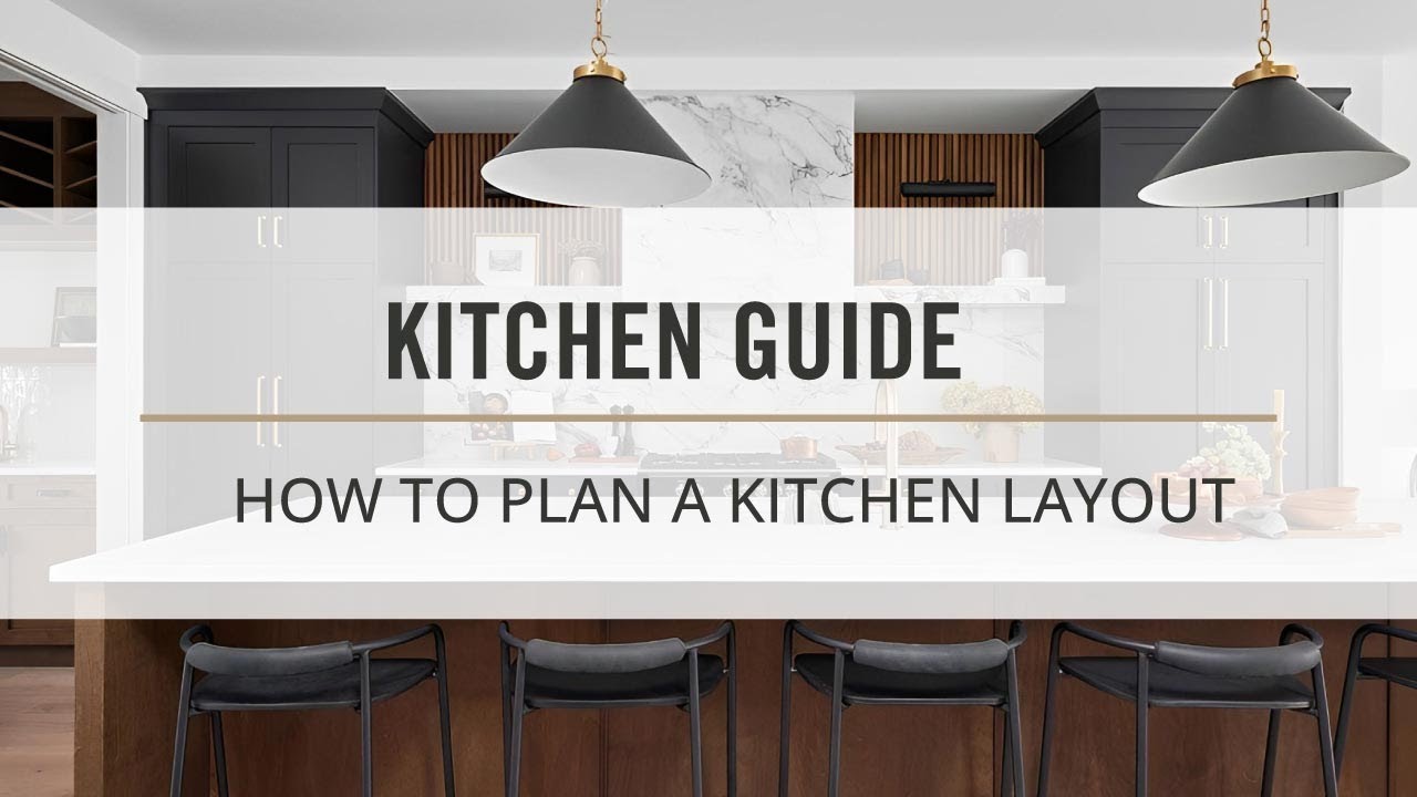 How to plan a kitchen layout | Cabinet Express - YouTube