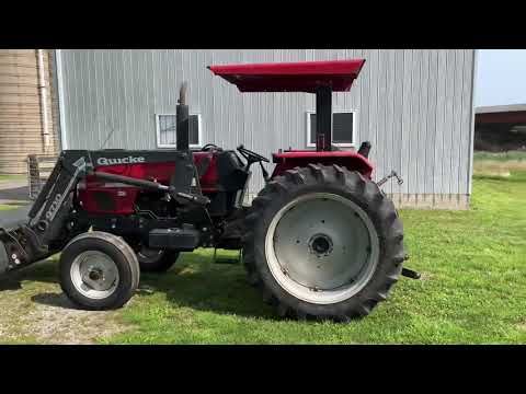 Case IH C70 Utility Tractor - YouTube