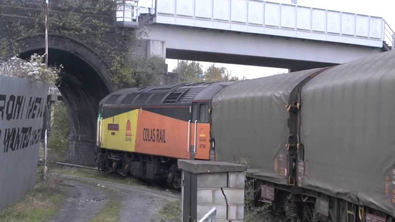 Colas Rail 47739 gets ready to depart its home depot. - YouTube