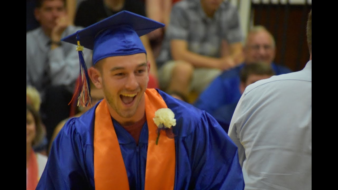 Poland Class of 2017 Graduation Part 3: Diplomas and Exit - YouTube